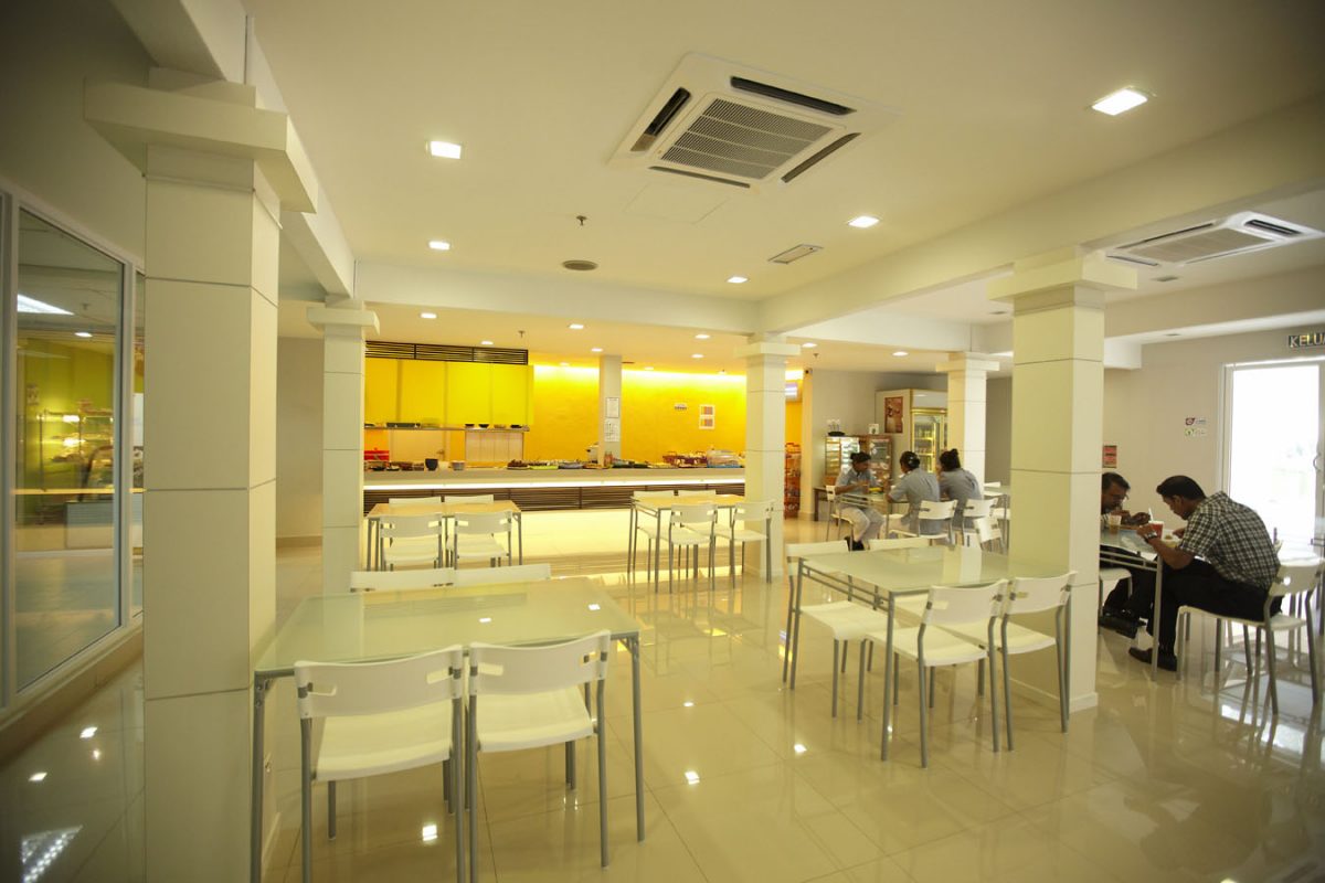 Hospital Facilities - Chapel, Cafeteria, Surau & Garden