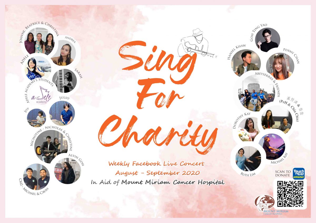 Sing for Charity - Charity, Mount Miriam Cancer Hospital